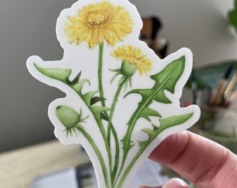 Dandelion Car Decal | Etsy