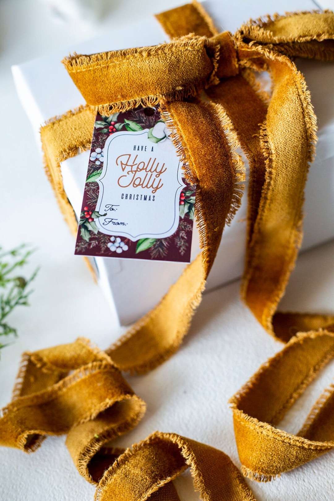 Have a Holly Jolly Christmas Gift Tag, Christmas Gift Tags, Holiday ...