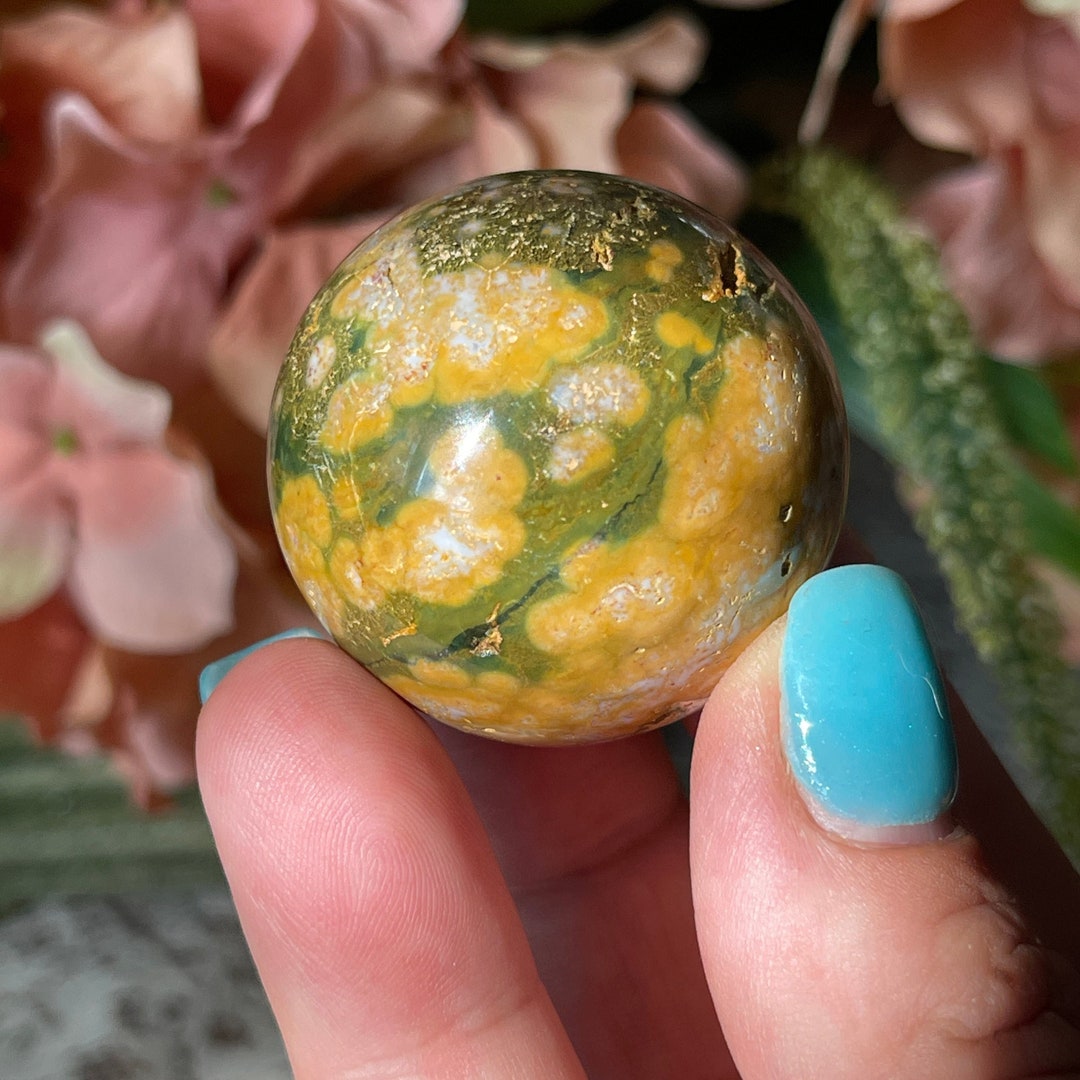 Kabamby Ocean Jasper Sphere 40mm From Madagascar/polished Sphere ...
