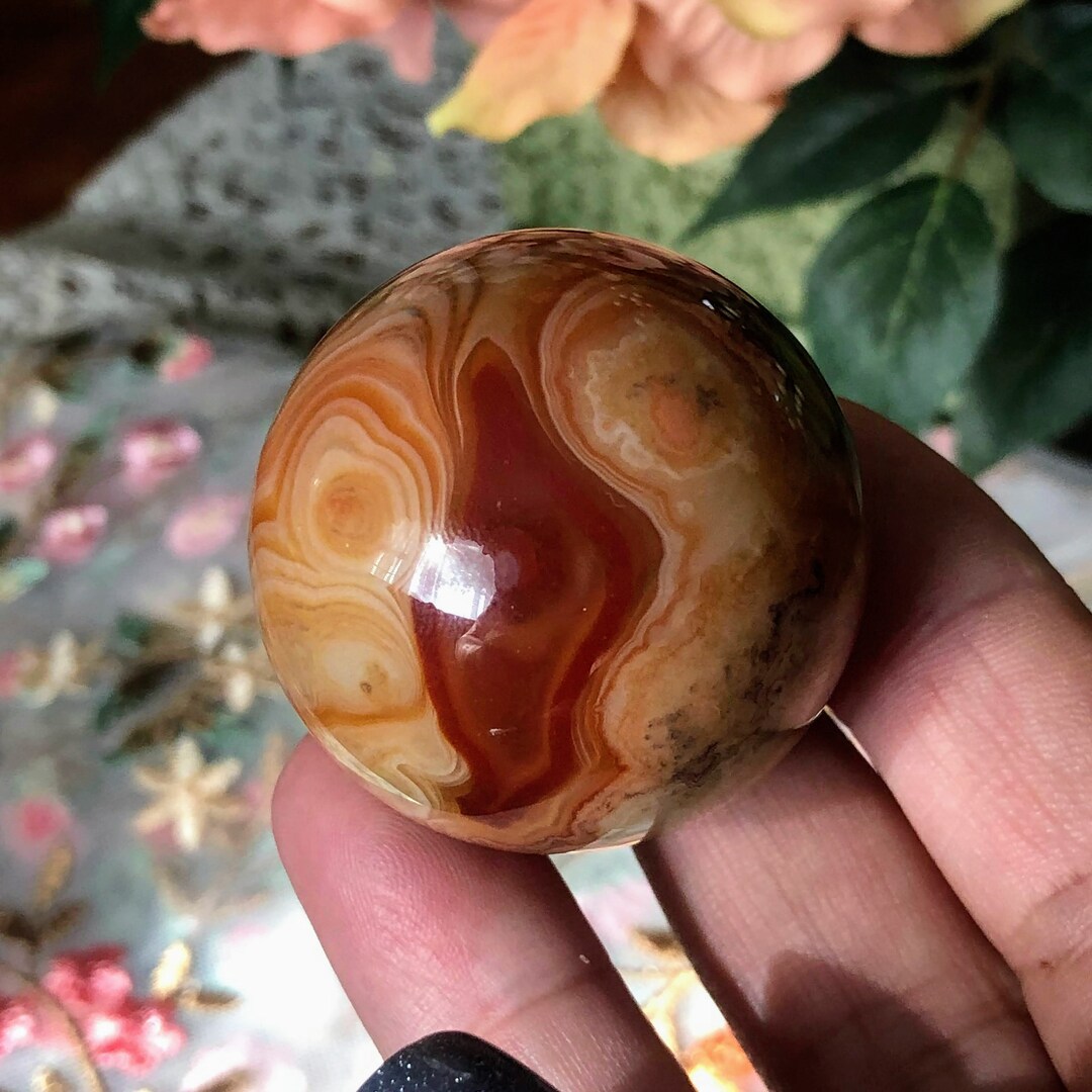 Red Sardonyx Sphere/red Sardonyx Polished Sphere/sardonyx Crystal ...