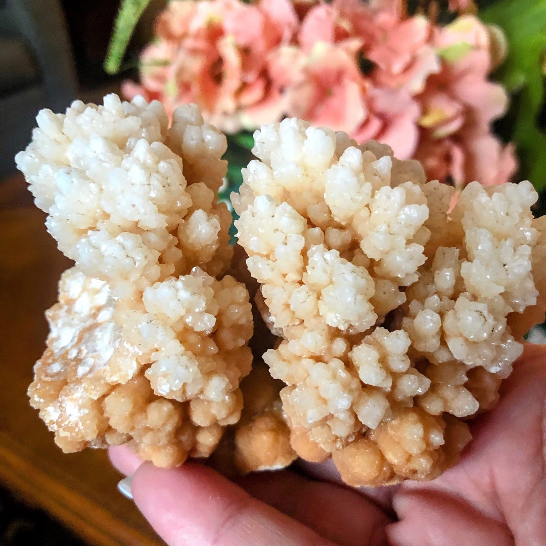 4.1" CALCITE STALACTITE Crystals Cluster From Morocco - 1.1 Lbs./gift ...