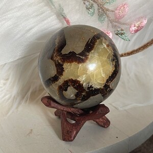 SEPTARIAN Dragon Stone Sphere 63mm From Madagascar/crystal Sphere ...