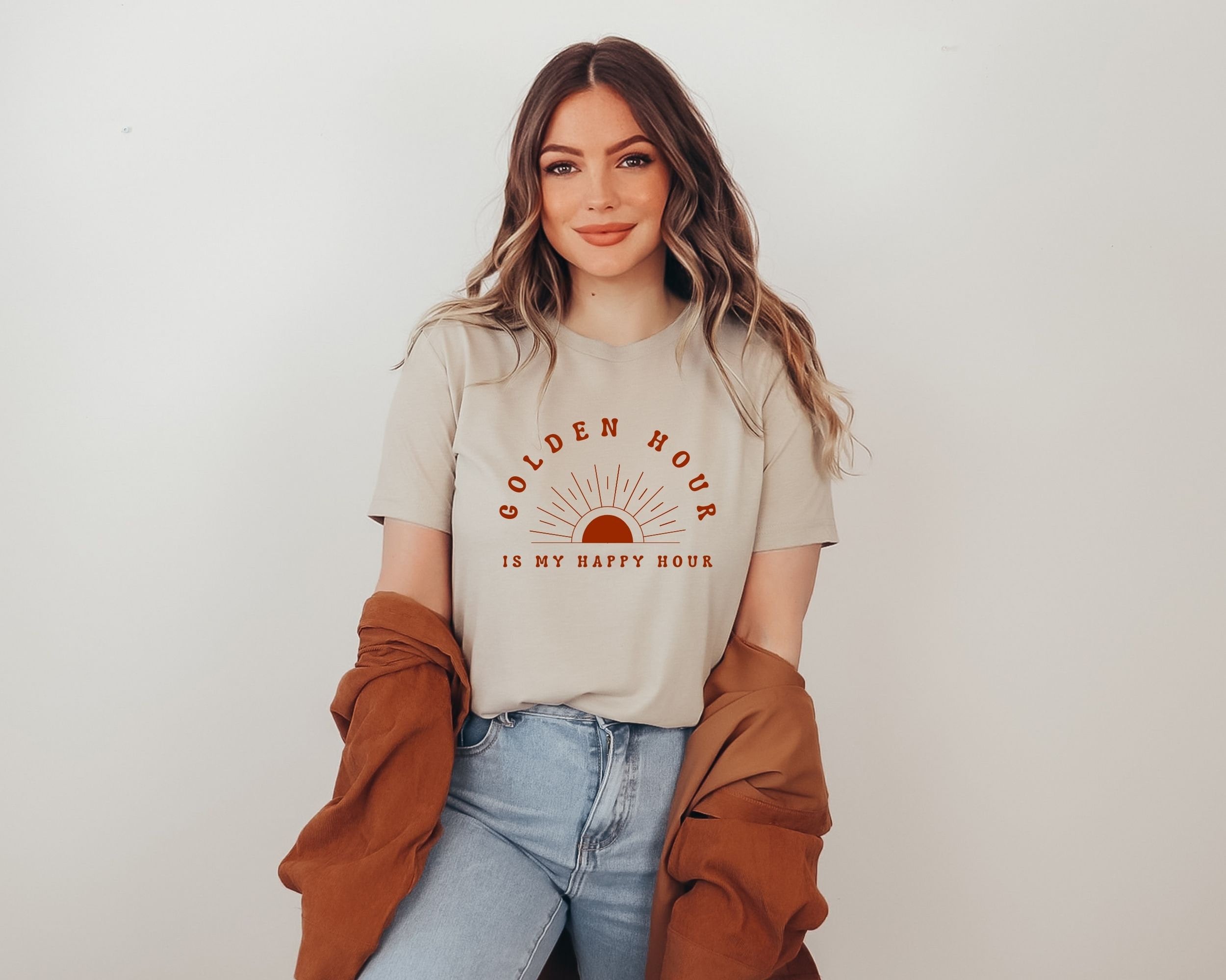 Golden Hour Happy Hour Photographer T-shirt - Etsy