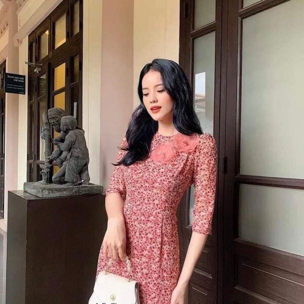 Ao Dai Mini Flower - Etsy