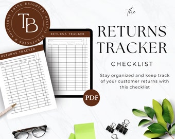Online Shopping Tracker Printable Online Orders Tracker - Etsy