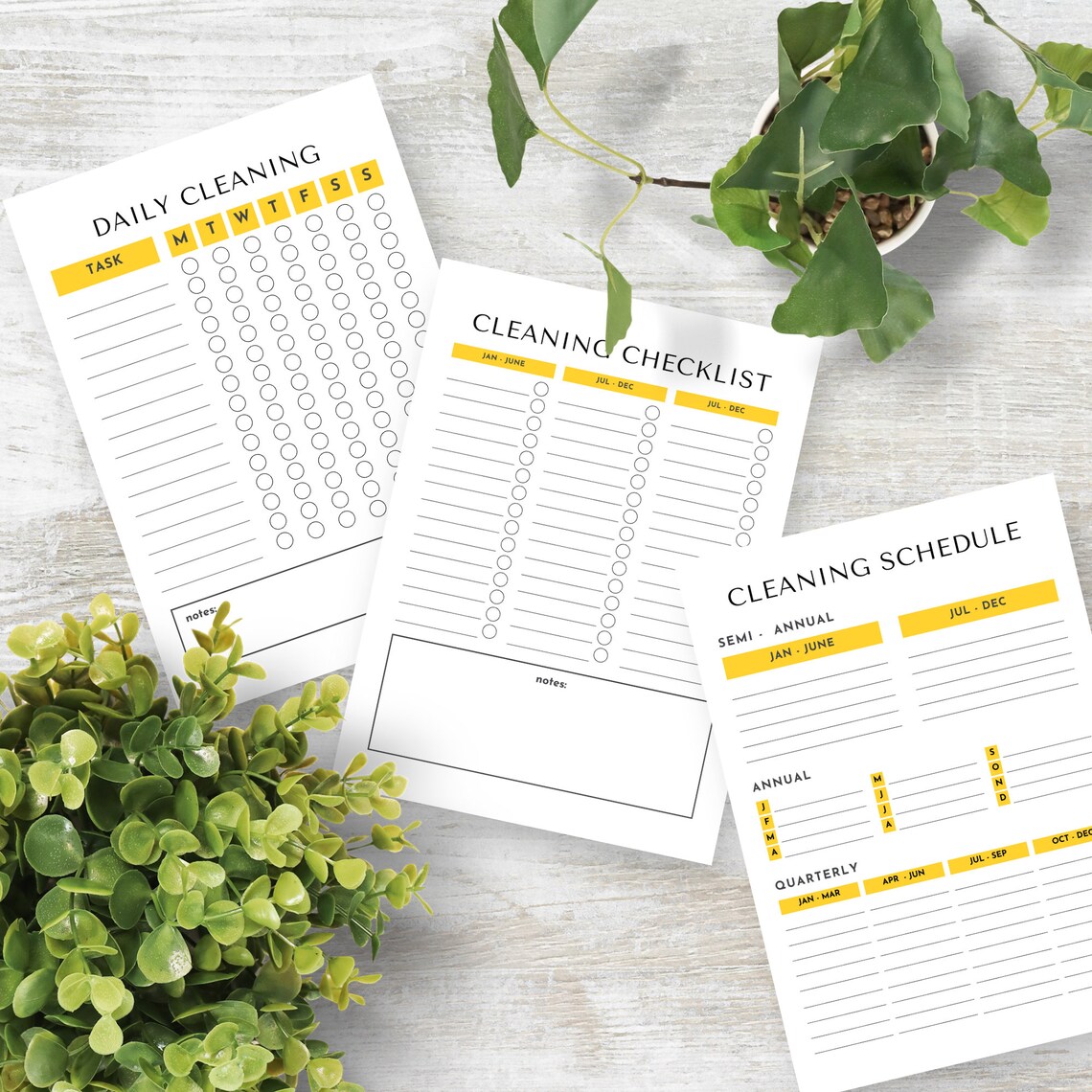 Master Cleaning Schedule Template, Blank Cleaning Schedule Template ...