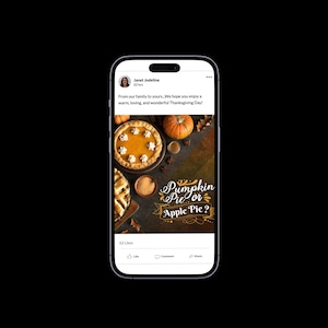 Thanksgiving Social Media Posts, Fall Instagram, Social Media ...