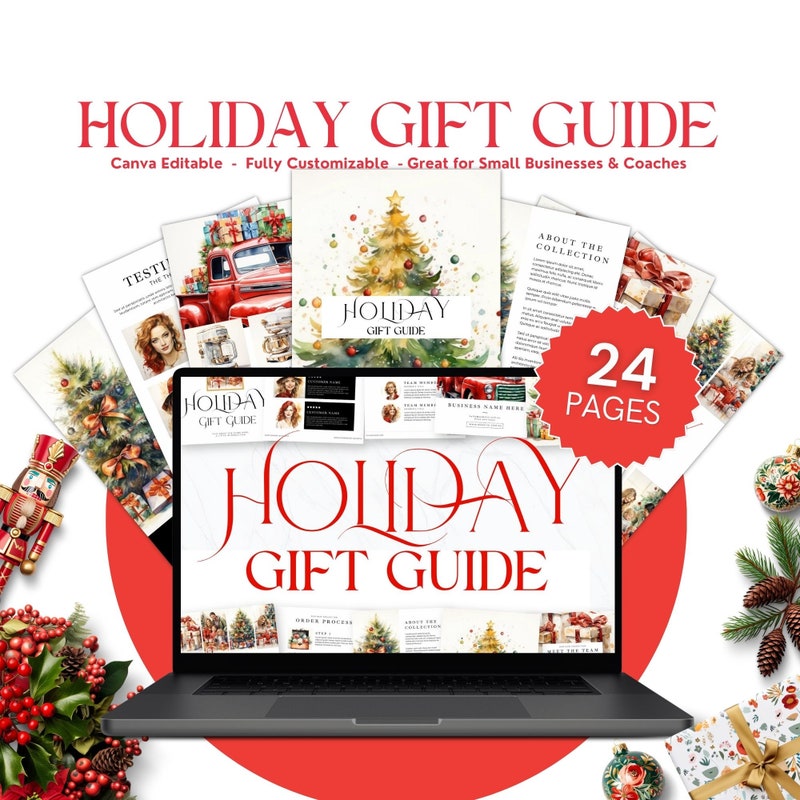 Gift Guide Template - 60+ Gift Ideas for 2025