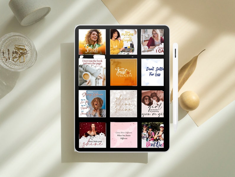 Positive Social Media Posts, 100+ Instagram Post Templates, Engagement ...