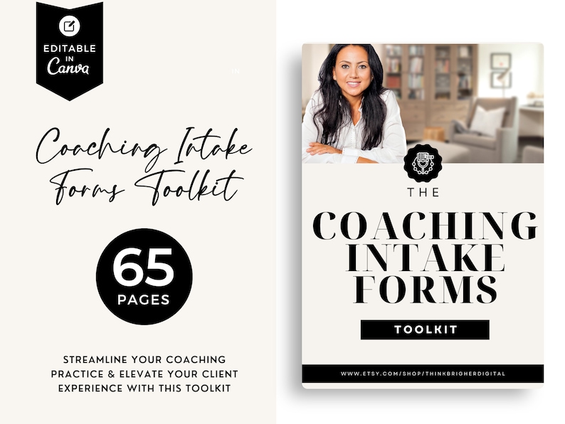 Coaching Forms Toolkit: Intake, Agreement & Worksheets (editable PDF ...