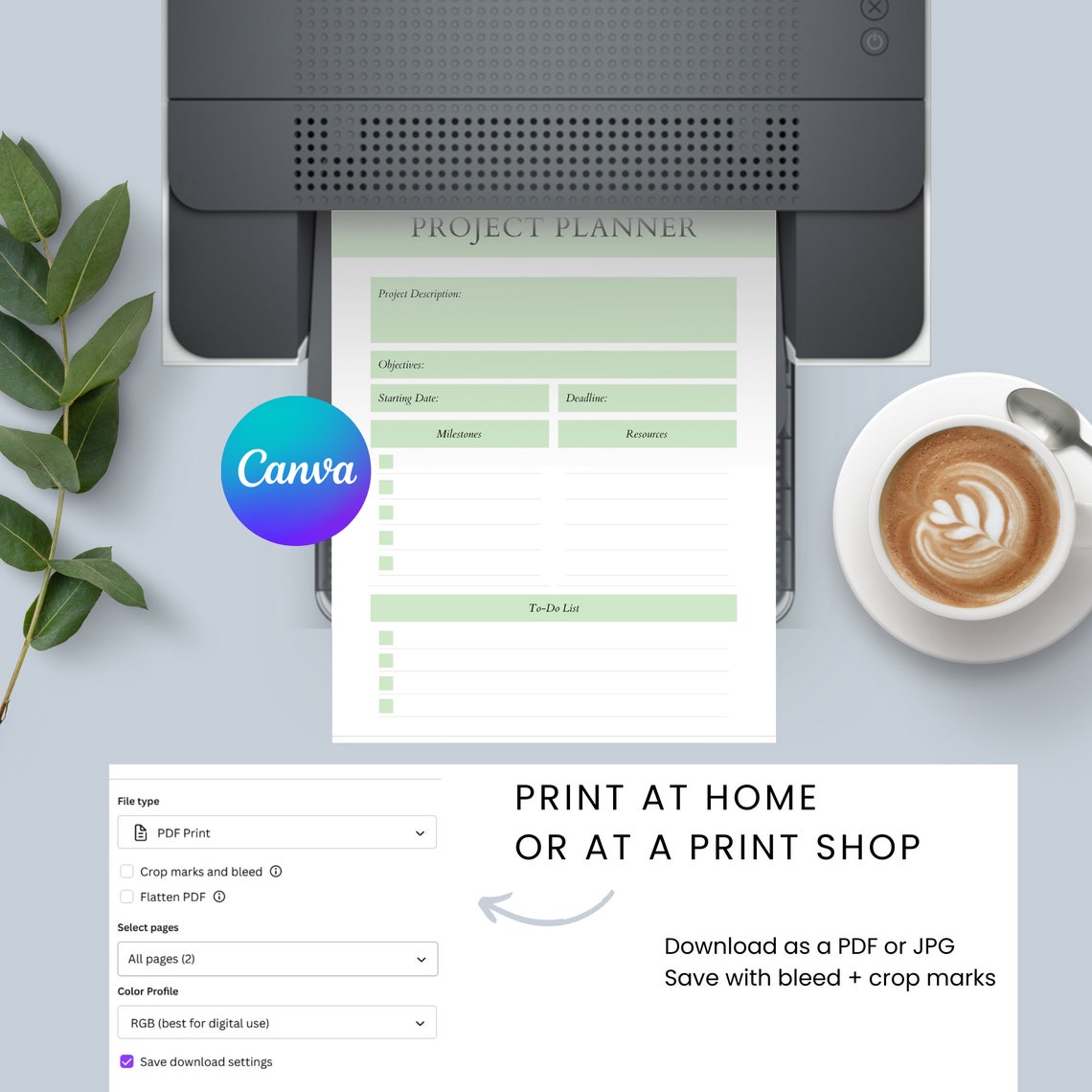 Printable to Do List Daily Task Checklist Template Canva - Etsy