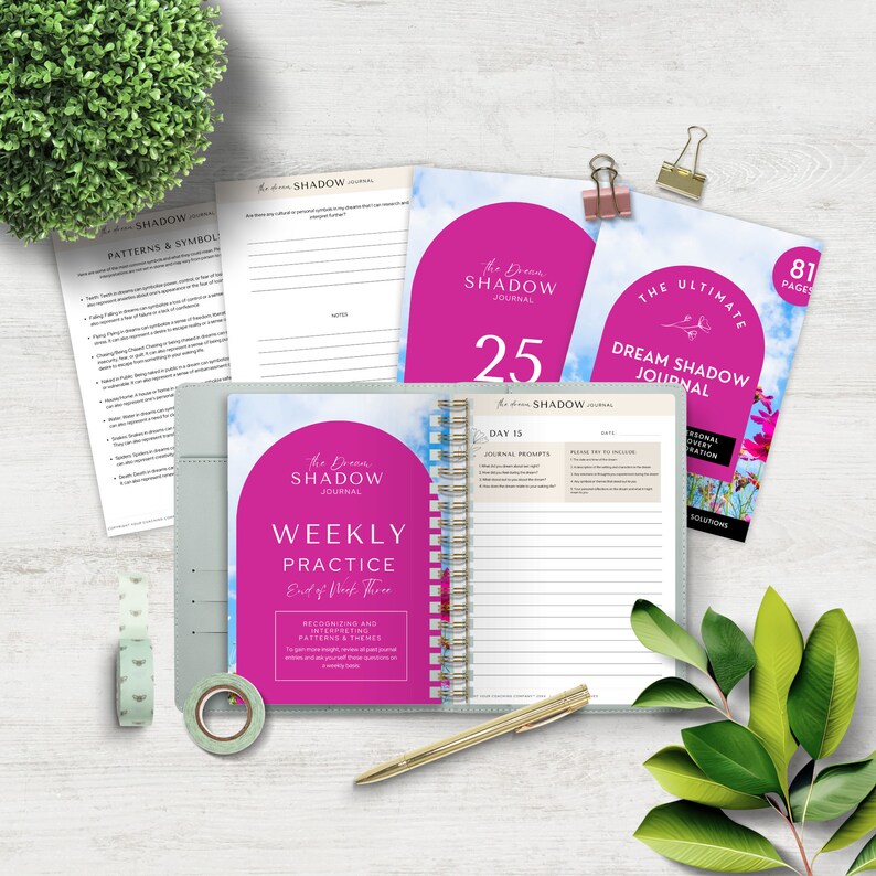 Well Being Journal Canva, Mental Health Shadow Work, Wellness Daily ...