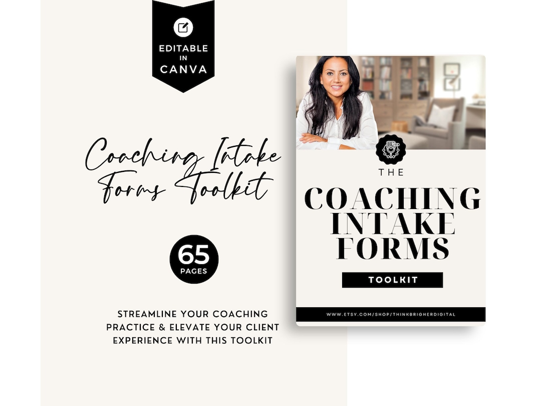 Life Coach Intake Forms, Coaching Intake Forms Worksheet, Life Coaching ...