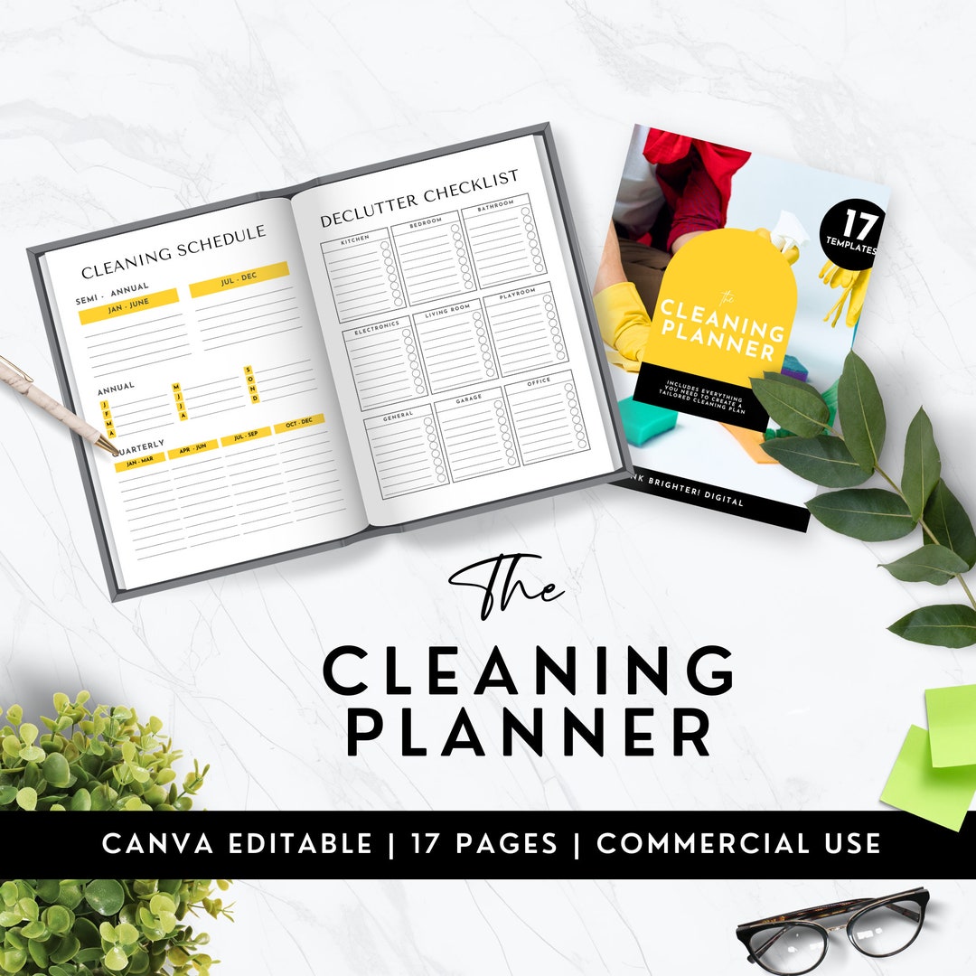 Master Cleaning Schedule Template, Blank Cleaning Schedule Template ...