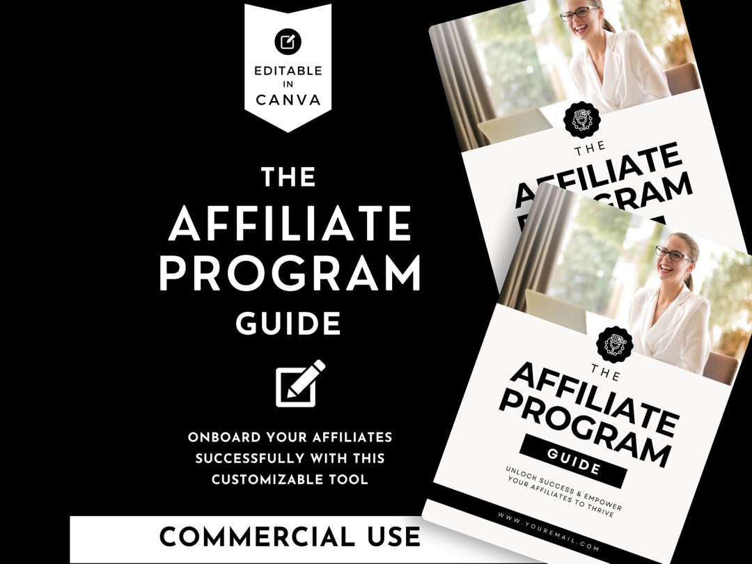 Affiliate Program Guide Canva Template: Lead Magnet Ebook (digital ...