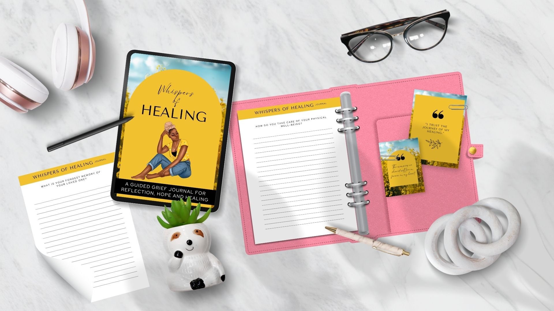 Grief Journal Printable, Memory Book, Grief Gift, Bereavement Therapy ...