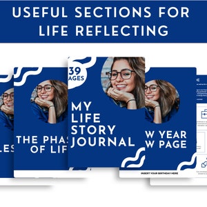 My Life Story Journal Printable, Mum Dads Story, COMMERCIAL, Baby ...