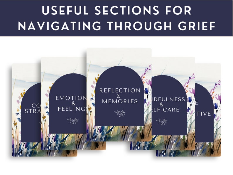 Grief Journal Printable, Grief and Loss Gift, Instant Download ...