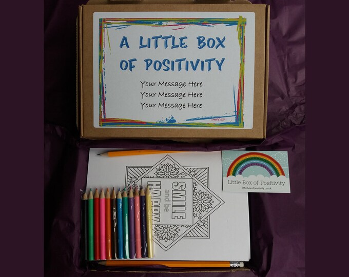 Little Box of Positivity Letterbox Gifts by LittlePositivityBox