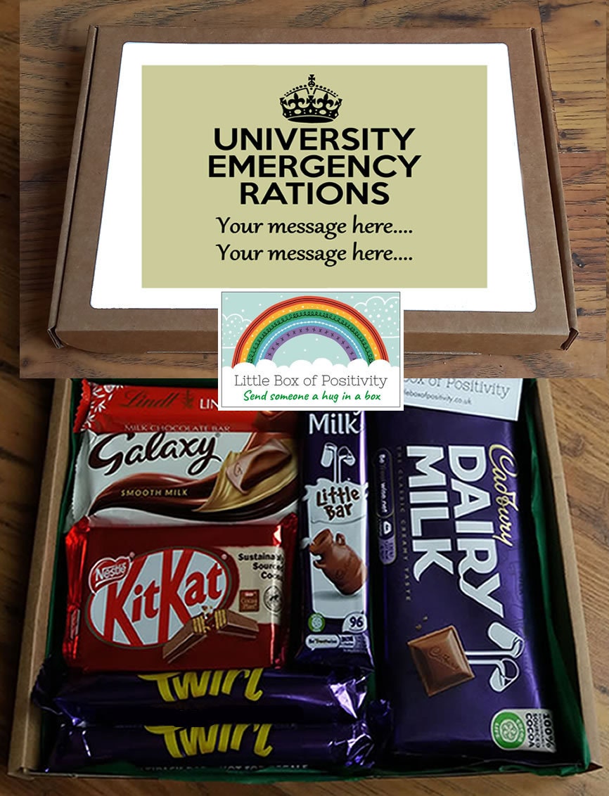 STUDENT SURVIVAL KIT / University Student Gift Box / Freshers - Etsy UK