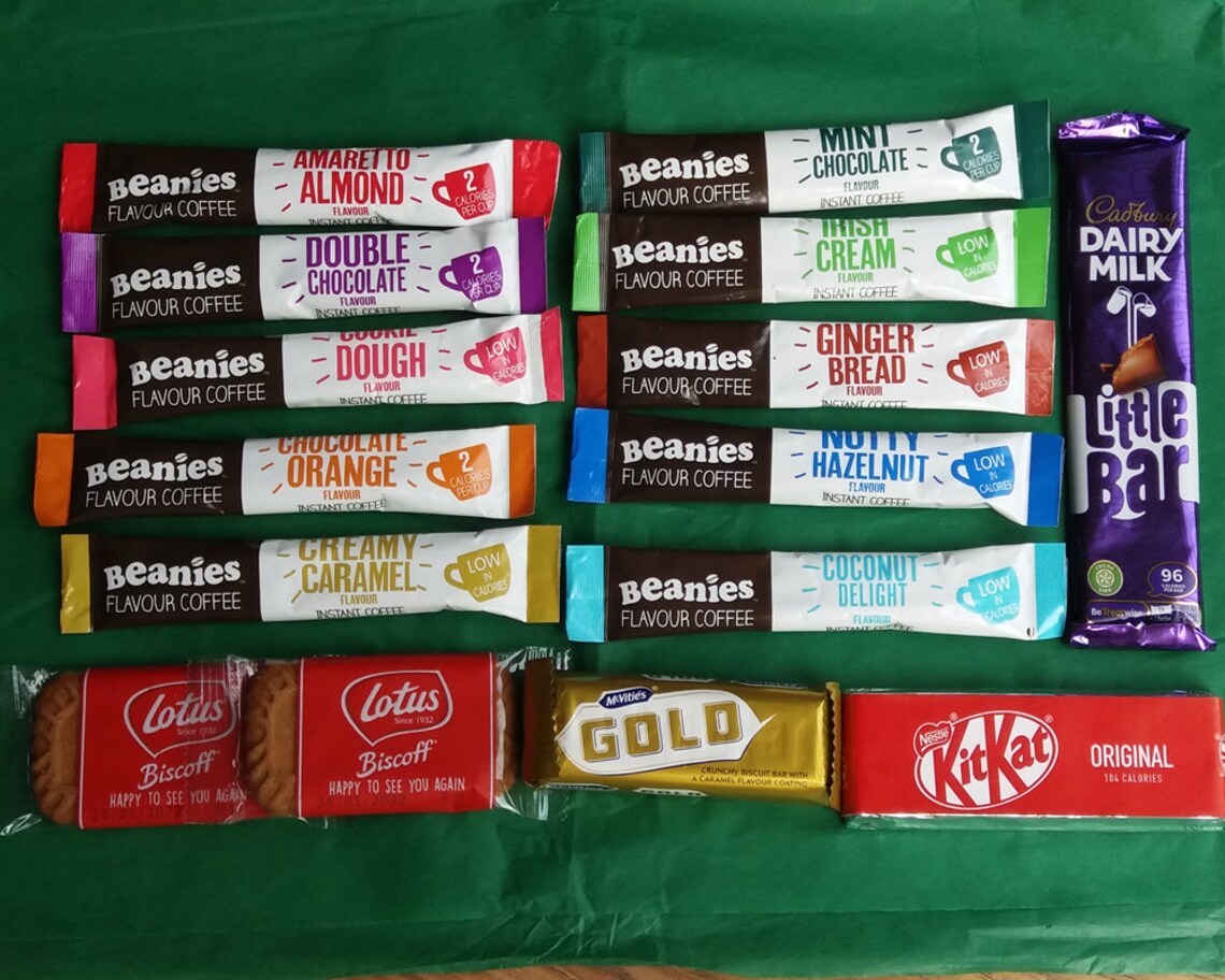 MIXED COFFEE FLAVOURS Gift Box Hug in a Box Letterbox | Etsy