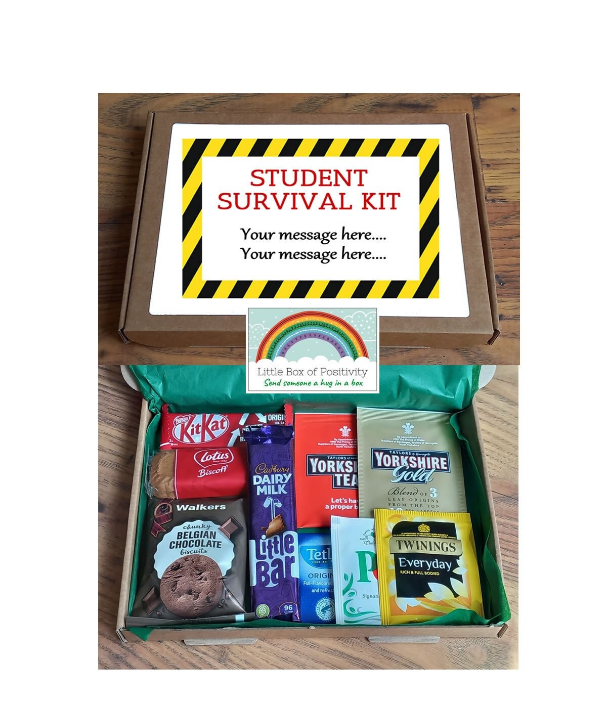 STUDENT SURVIVAL KIT / University Student Gift Box / Freshers Week Gift ...