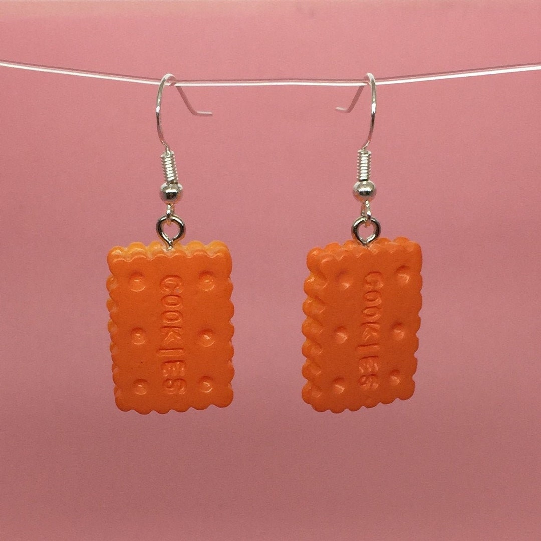 Biscuit Earrings Sweet Treats - Etsy