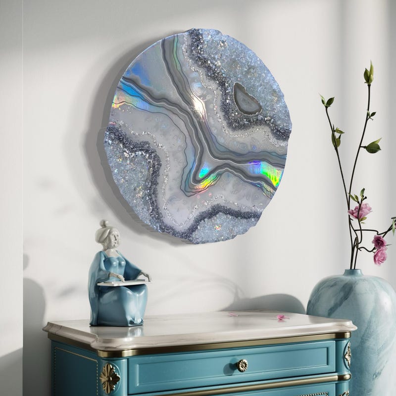 Glass Art Wall Decor - Etsy