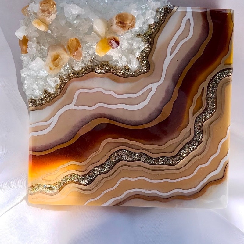 Geode Resin Art - Etsy