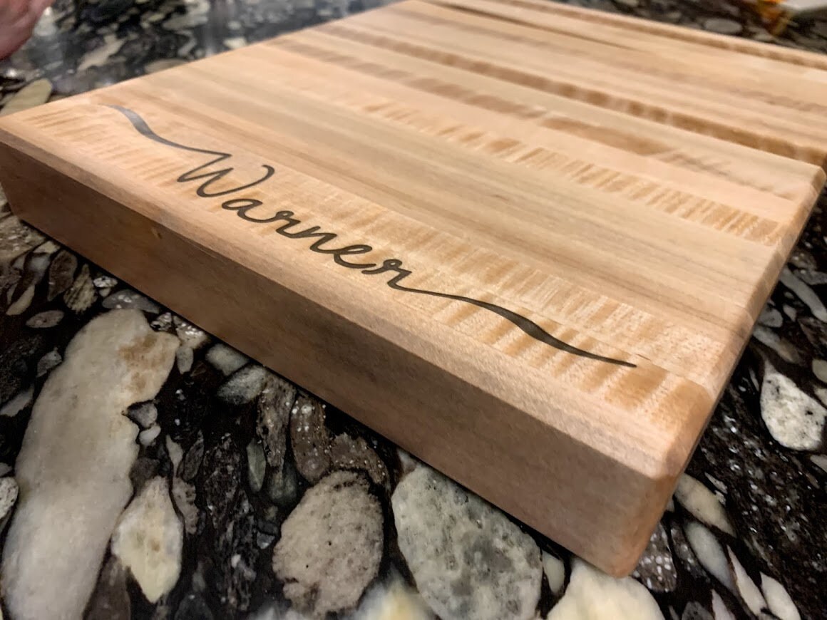 Custom Cutting Board, Butcher Block, Side Grain, Solid Wood, Free ...