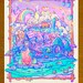 A Cozy Night in Hoppy Village Frogs Art Print Giclee 8x10 - Etsy