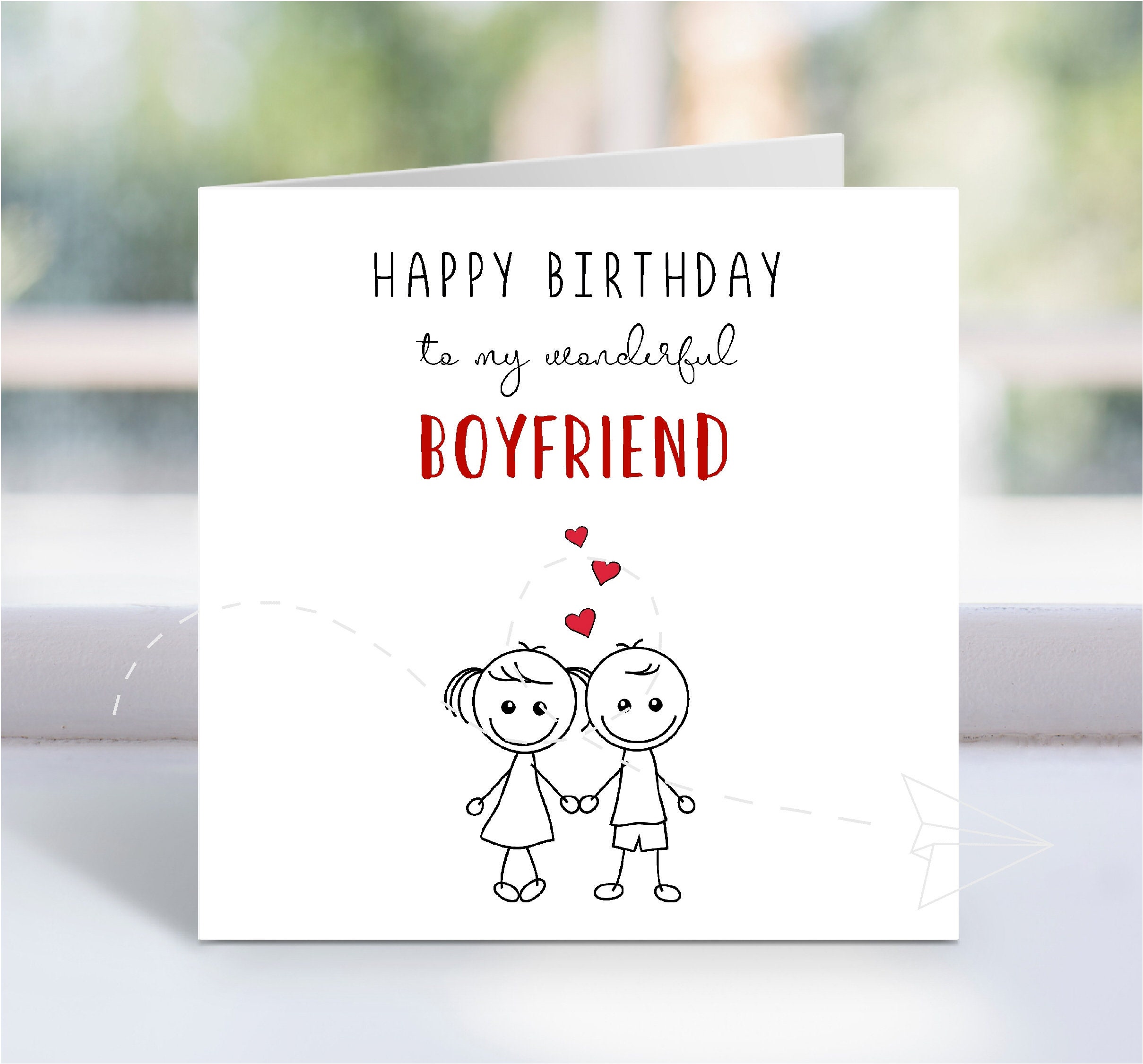 Birthday Wishes For Boyfriend Birthday Card