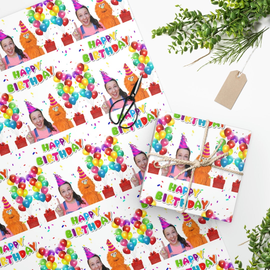 Ms Rachel Songs for Littles Custom Wrap Wrapping Paper Happy - Etsy
