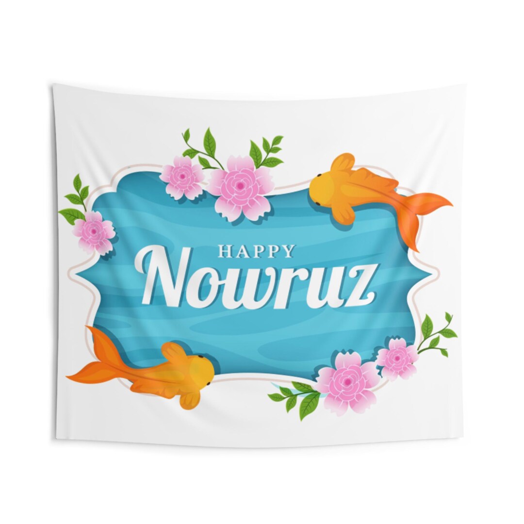Happy Nowruz Celebration Norooz Door Decoration Haftseen Hanging Fabric ...