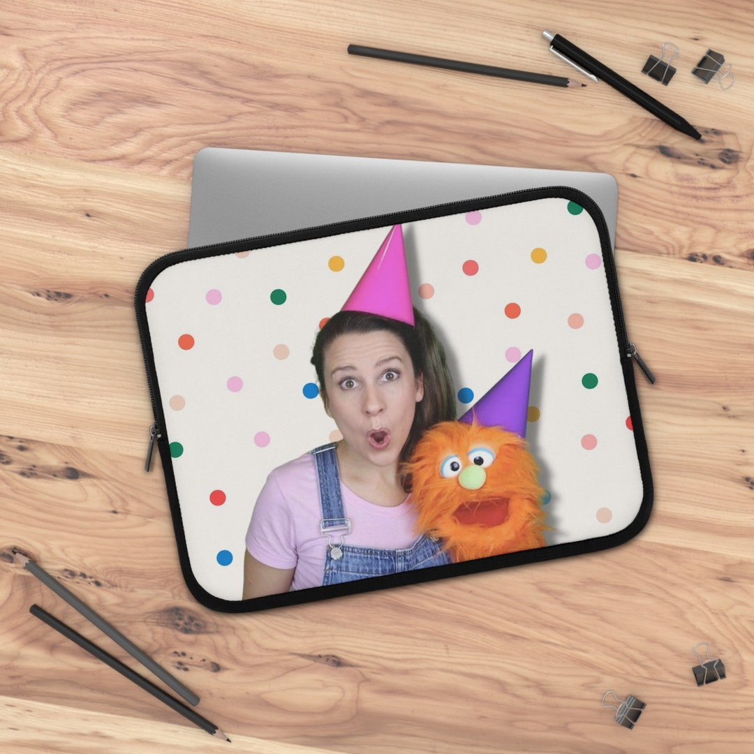 Ms Rachel Kids iPad Laptop Padded Water Resistant Zipper Travel Sleeve ...