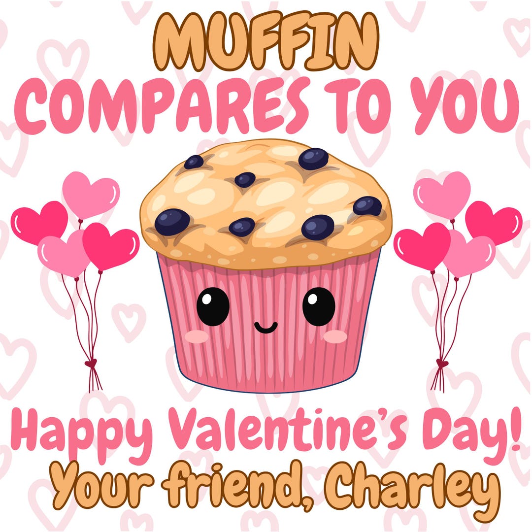 1 Dozen 12 Stickers Custom Mini Muffin Bag Compares to You Snack ...