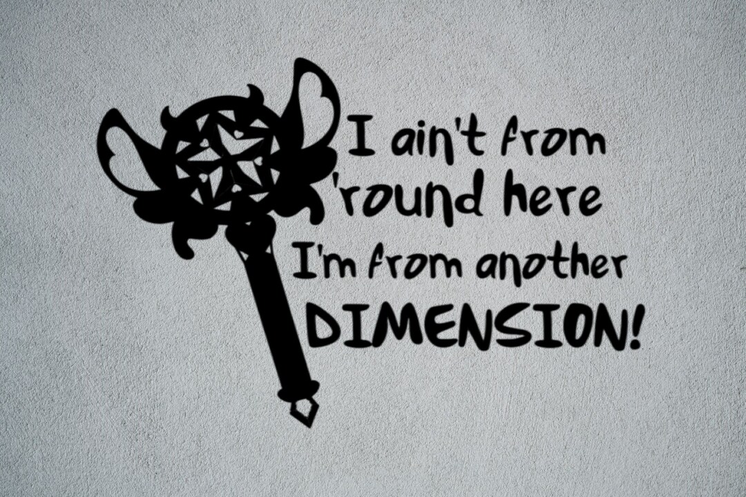 I'm From Another Dimension Star Vs. the Forces of Evil Vinyl Wall Decal ...