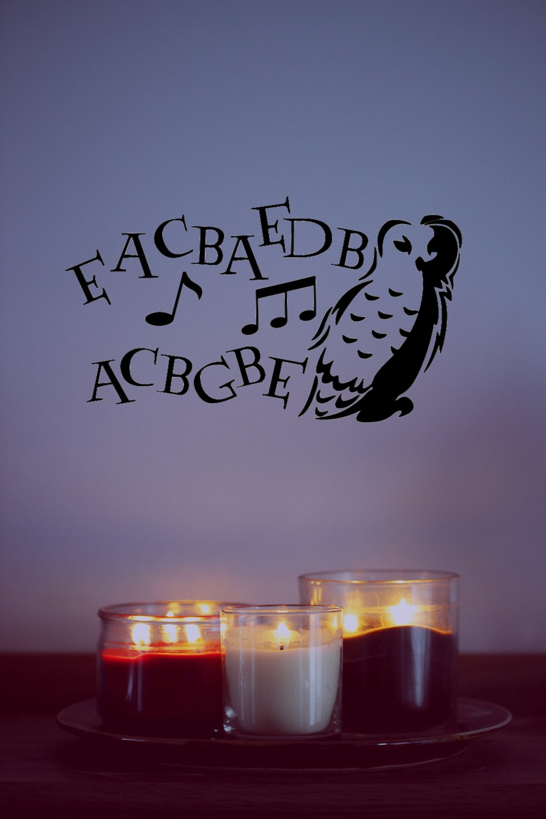 Hedwig's Theme Harry Potter Vinyl Wall Decal - Etsy