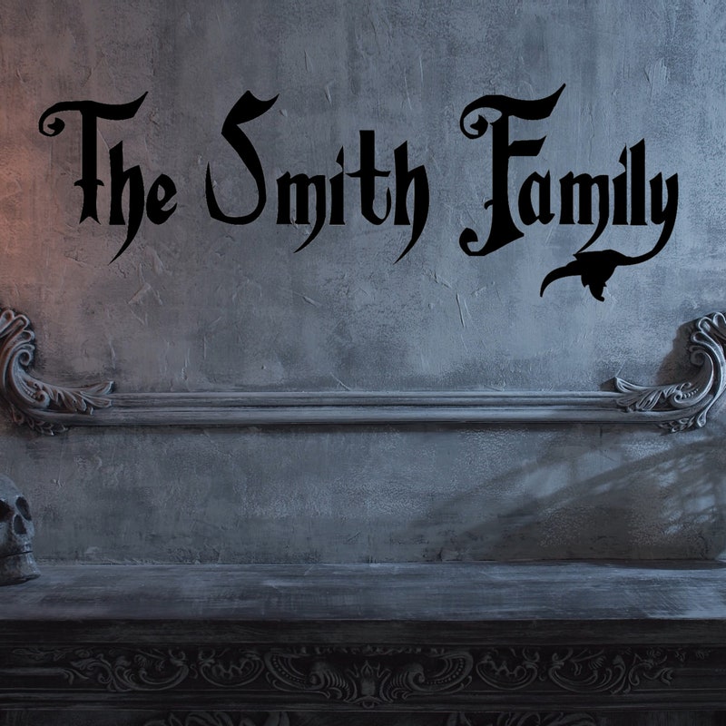 Addams Family Decor - Etsy