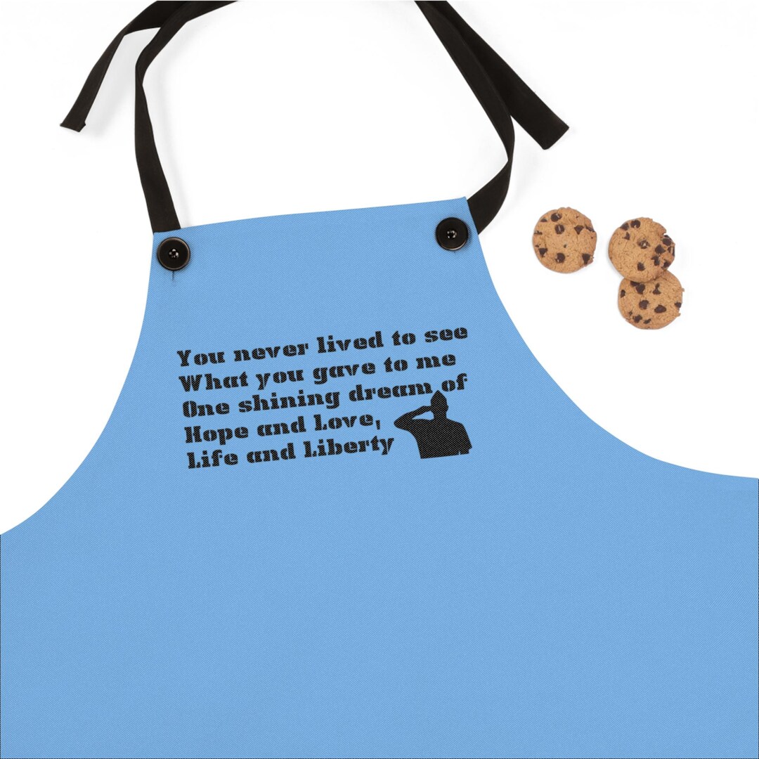 Air Force - Requiem for a Soldier - Apron - Etsy