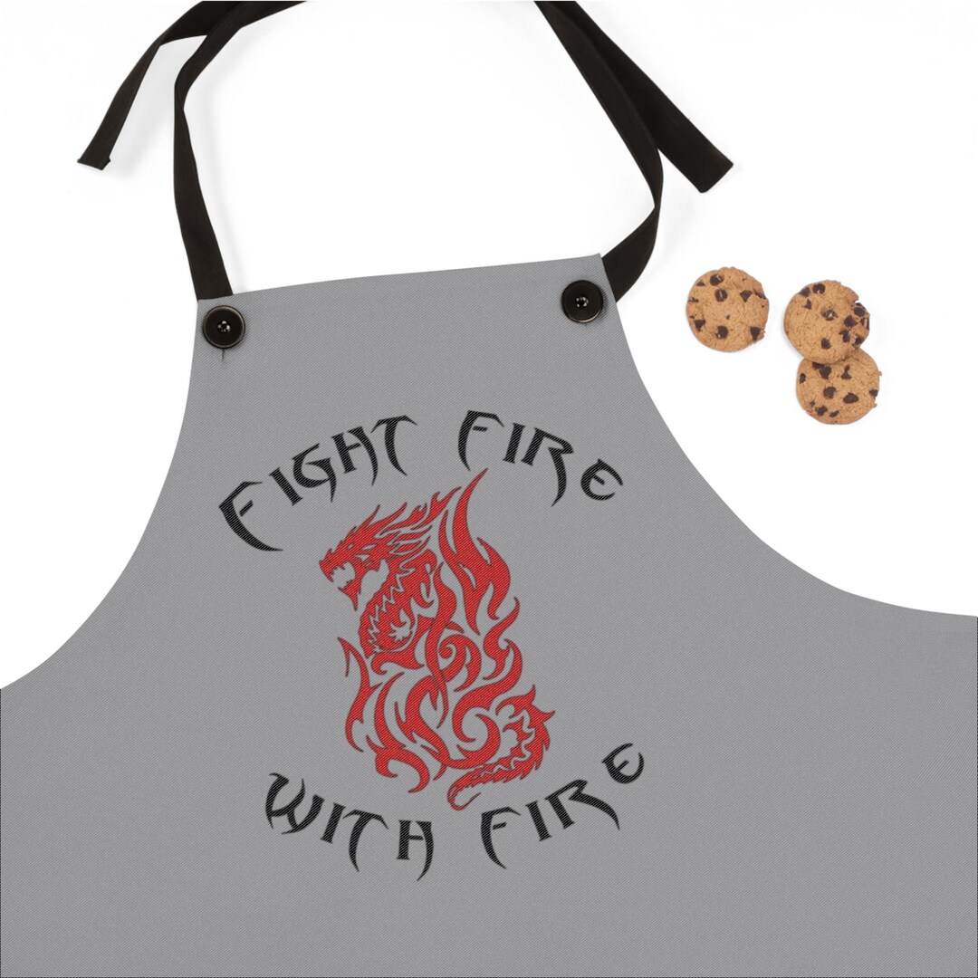 Fight Fire With Fire - Apron - Etsy