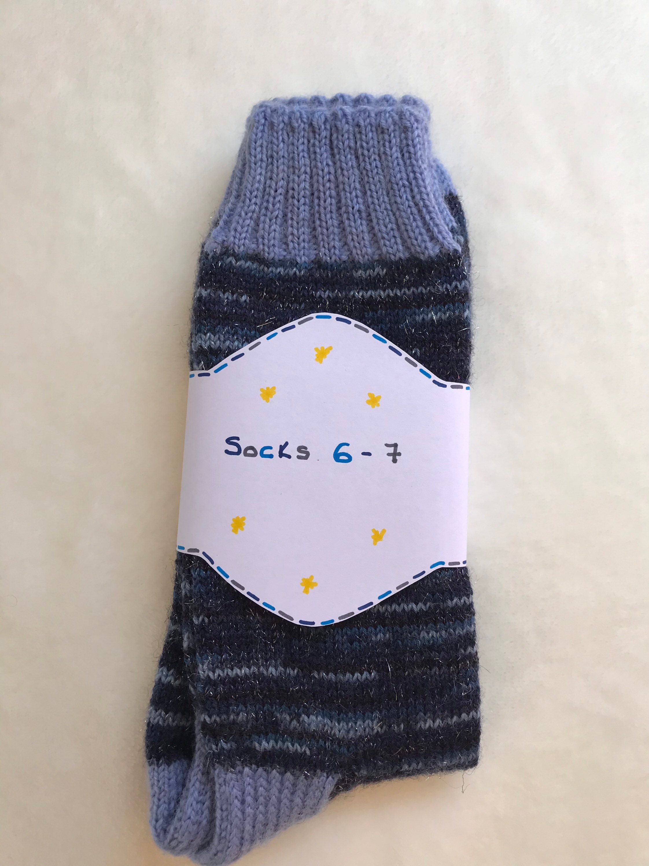 Knitted socks Handmade socks Wool socks Handmade gifts | Etsy