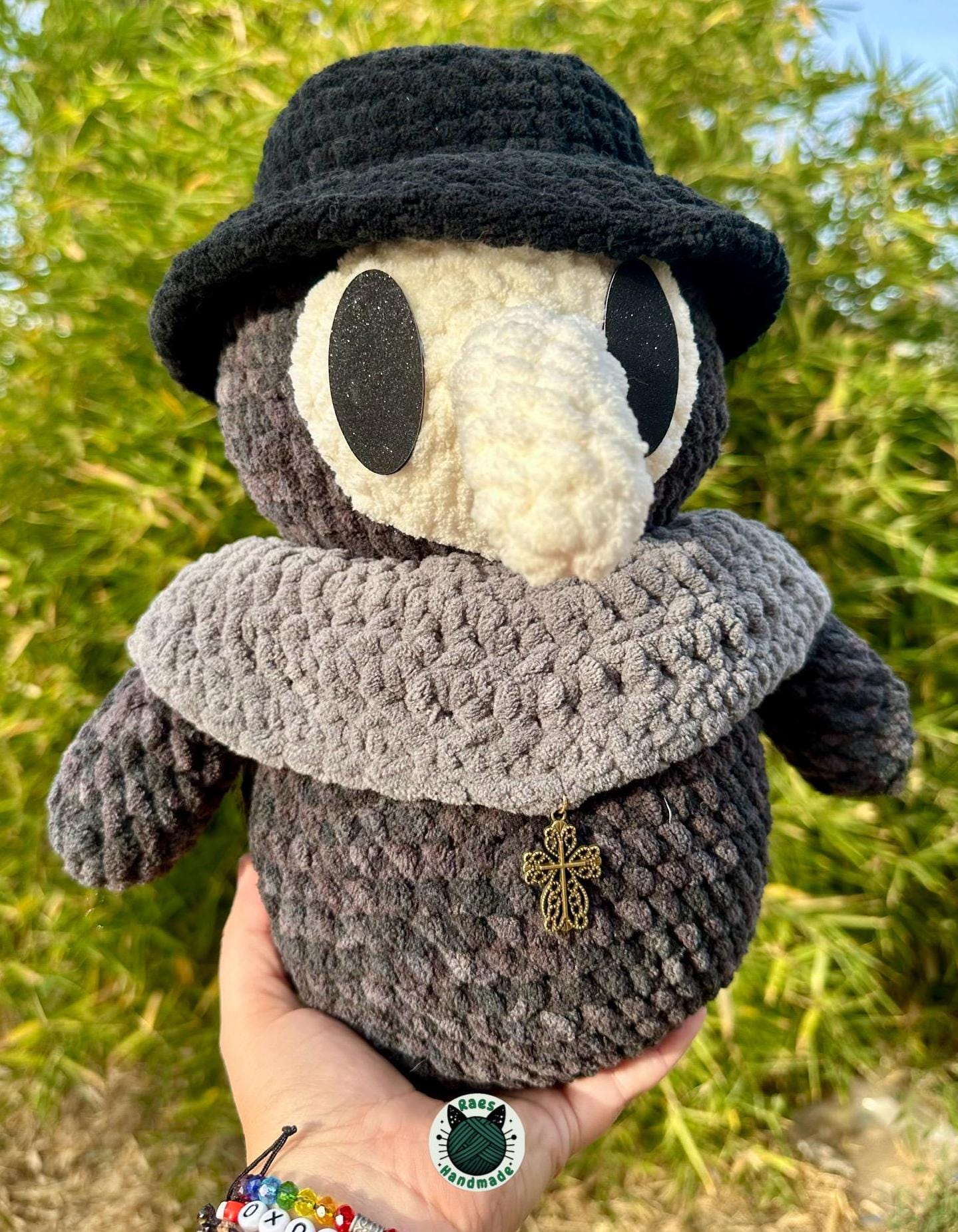 Plague Doctor //crochet Plague Doctor/plague Doctor Plush/plague Doctor ...