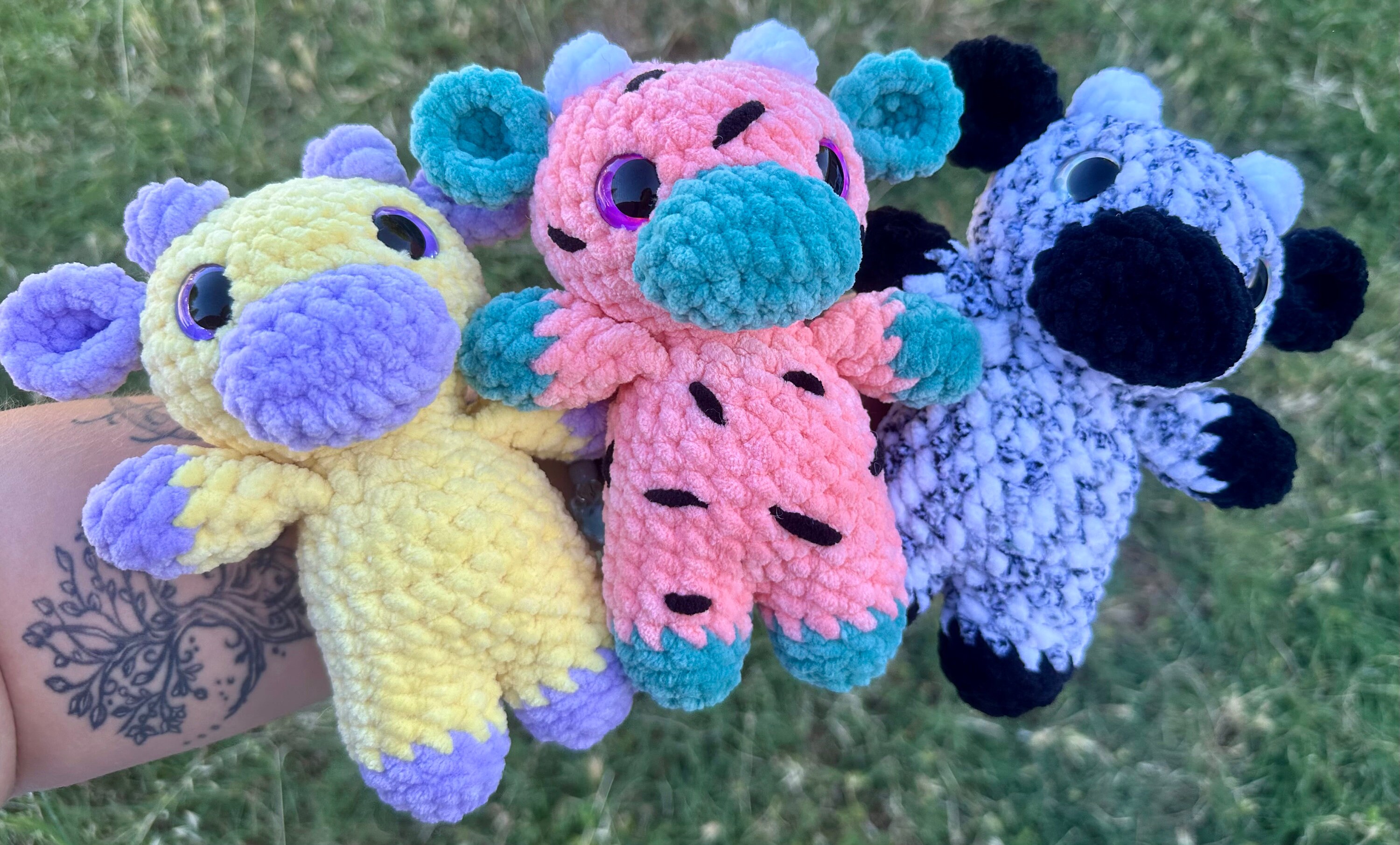 Charley the Mini Cow, Low Sew, Crochet Pattern - Etsy