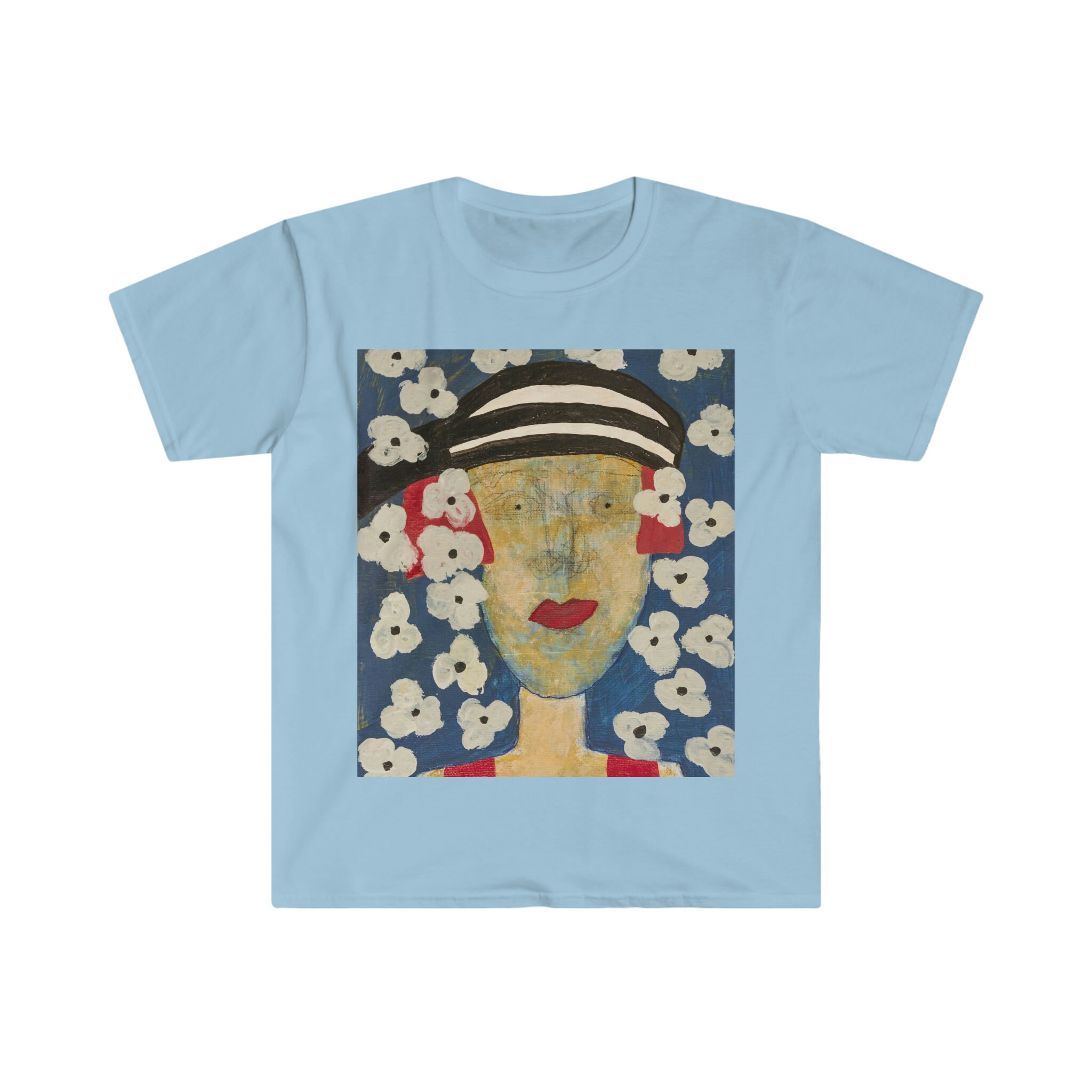 Abstract Art T-shirt, Boho Fashion Art Print, Paris, 100% Cotton - Etsy