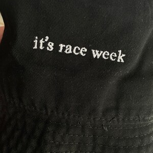 IT'S RACE WEEK - Formula 1 Embroidered Bucket Hat - Formula 1 Fan Merch ...