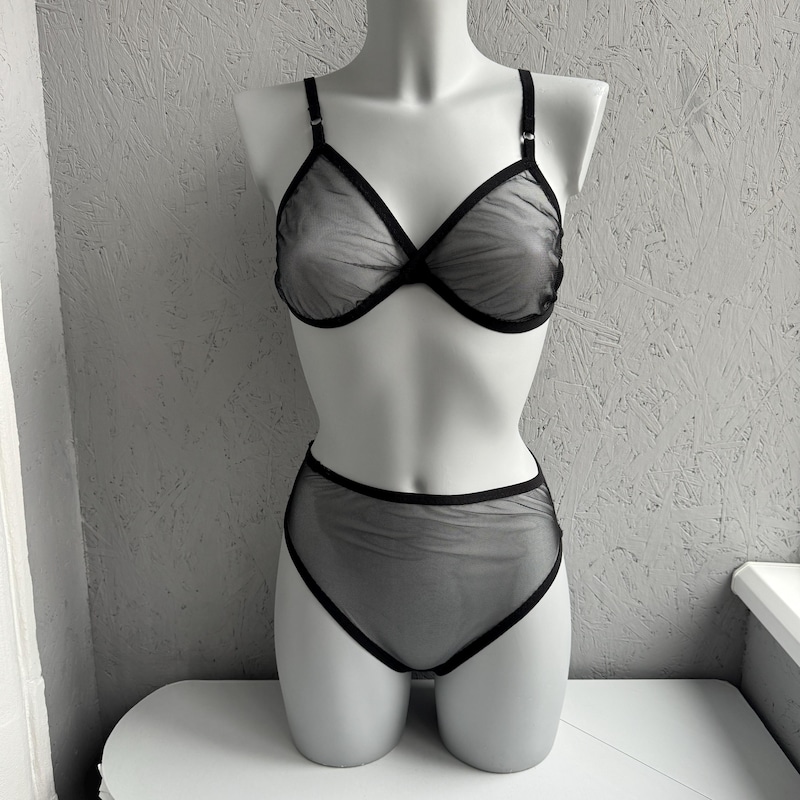Sexy Sheer Lingerie Etsy
