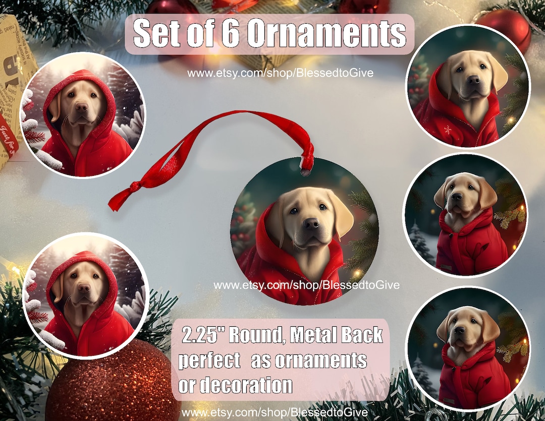 Labrador Christmas Ornaments Labrador Dog Christmas Tree - Etsy