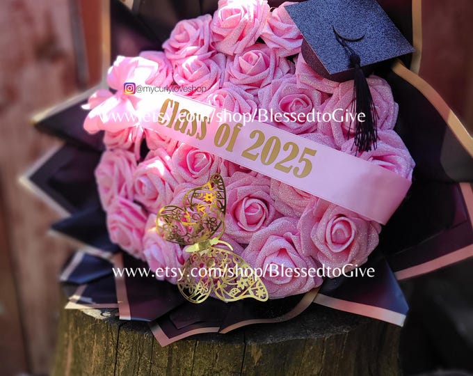 Graduation Bouquet - Etsy