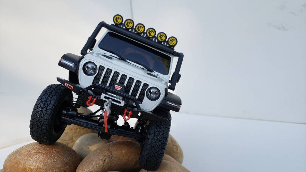 Kyosho Mini Z 4x4 Jeep Body Armor Rack With KC Lightbar and | Etsy